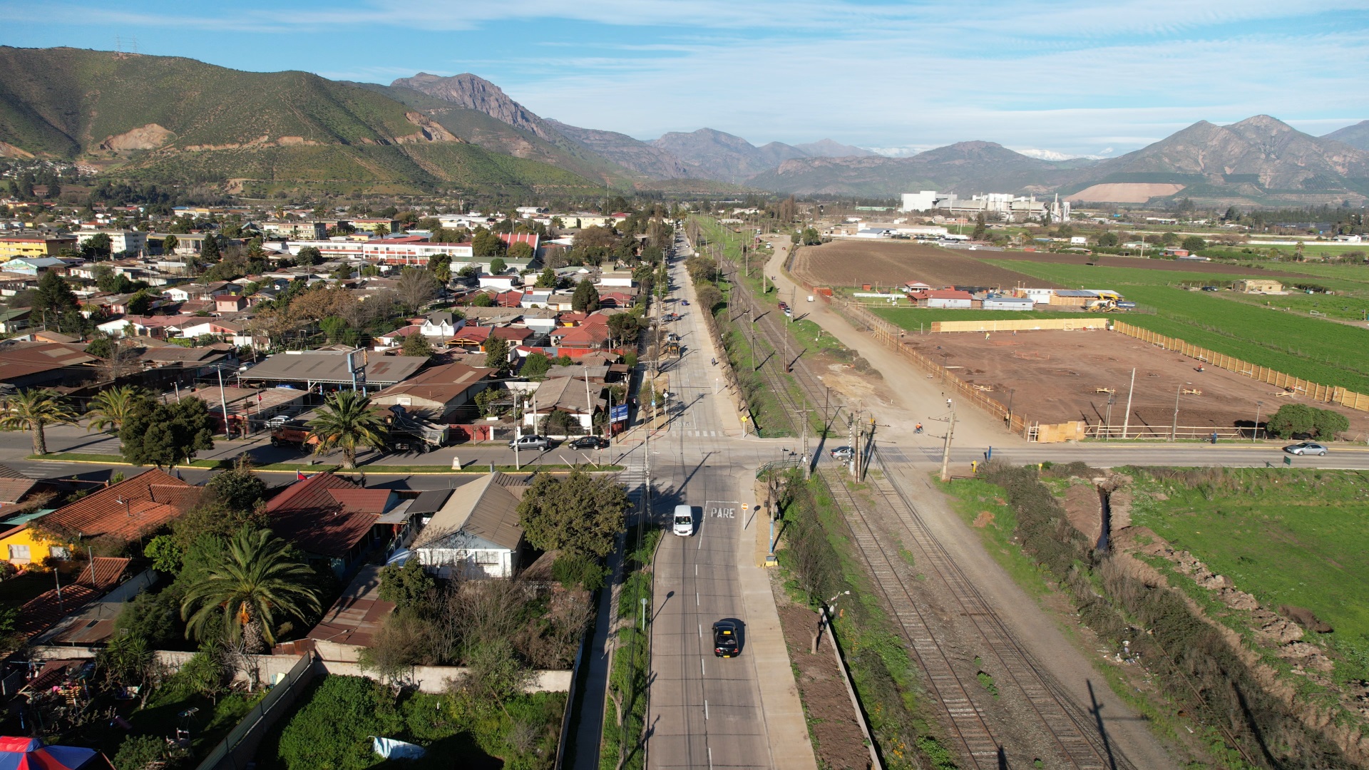 En Llay Llay habilitan al paso vehicular remodelada Avenida Manuel ...